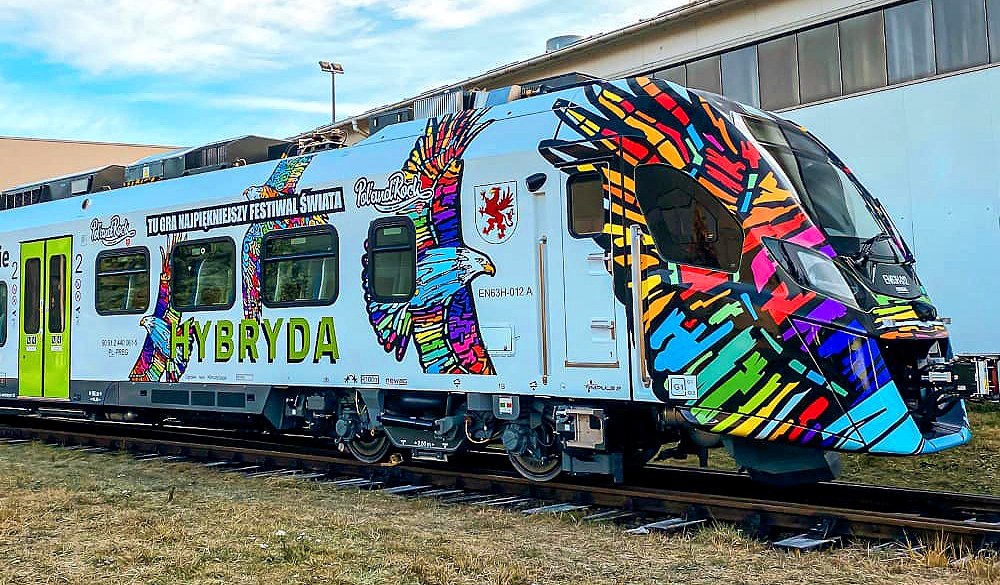 Hybryda w barwach WOŚP | Miasto z Wizją